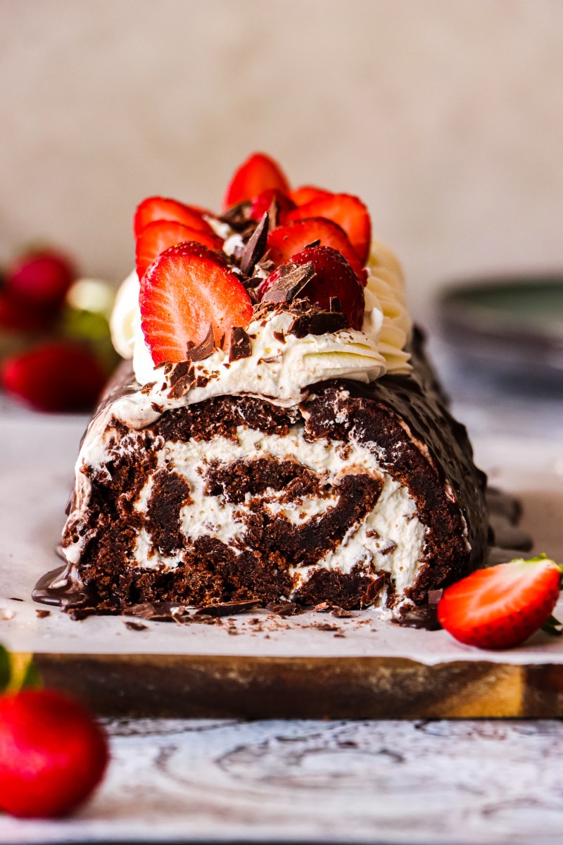 Chocolate Cream Swiss Roll – The Tocka Blog