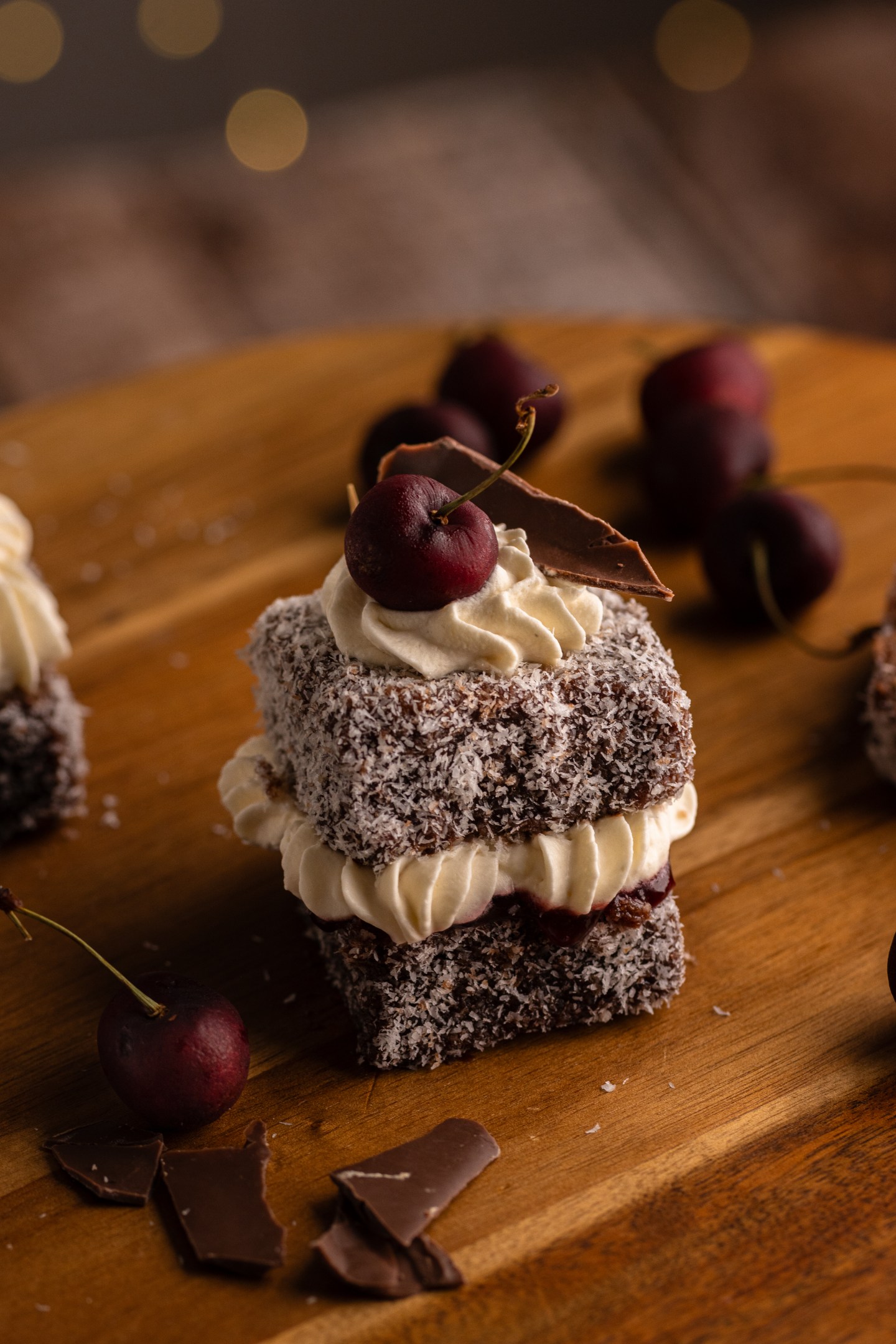 Chocolate Cherry Lamingtons Recipe – The Tocka Blog